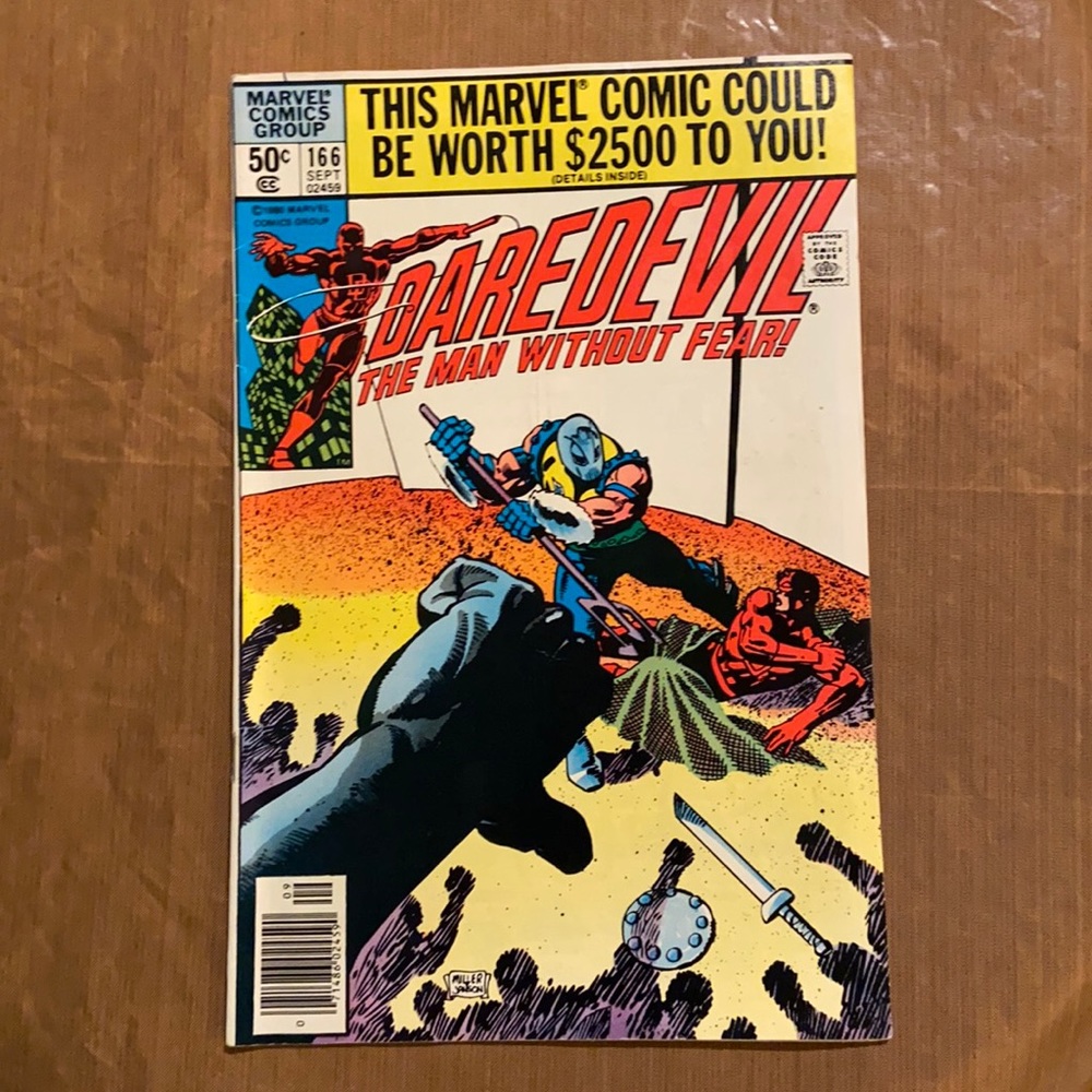 Marvel Daredevil #166 Vintage - Gem